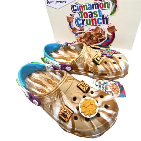 CROCS | Shoes | Crocs Cinnamon Toast Crunch M6w8 | Poshmark